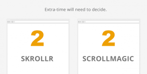 Skrollr vs ScrollMagic | Comparison of scrolling animation plugins
